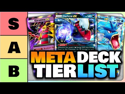 META TIERLIST - Ranking The NEW BEST DECKS To Play!!! | Pokemon TCG Pocket