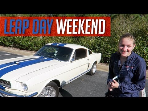 LEAP DAY WEEKEND IN THE MUSTANG
