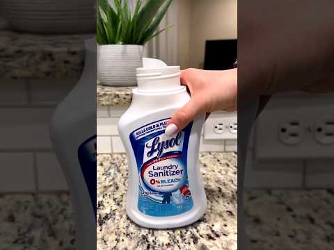 Lysol laundry sanitizer restock #organize #satisfying #restock
