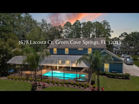3678 La Costa Court, Green Cove Springs FL 32043 video highlight tour