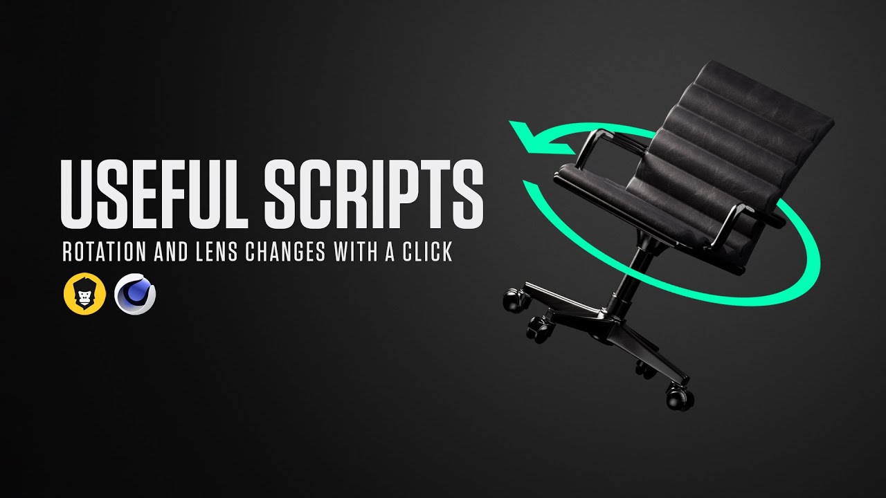 ONE-CLICK Scripts for Faster C4D Scene Setup