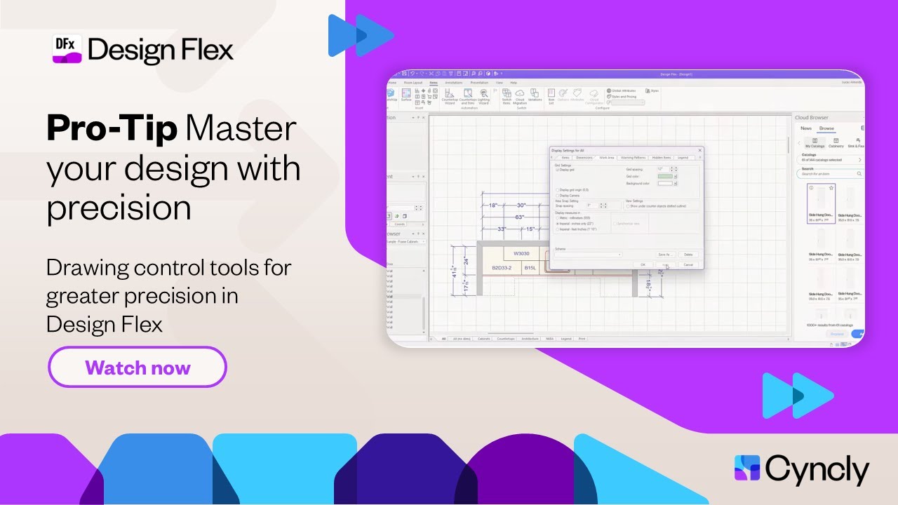 Design Flex – Pro Tip: Drawing Control Tools for Precision and Efficiency