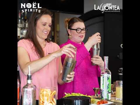 Dirty Garden Martini @ La Contea Italian Restaurant - NOËL Family Distillery