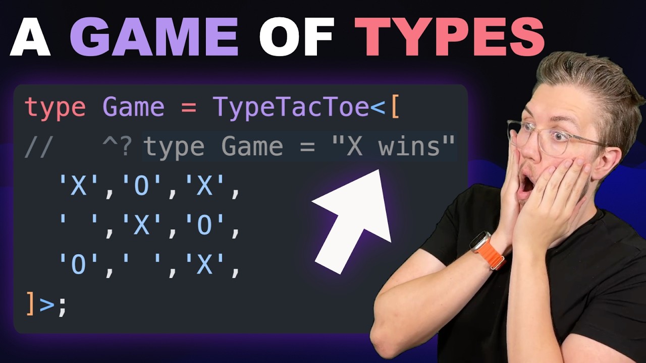 I BUILT a GAME in TypeScript TYPES!