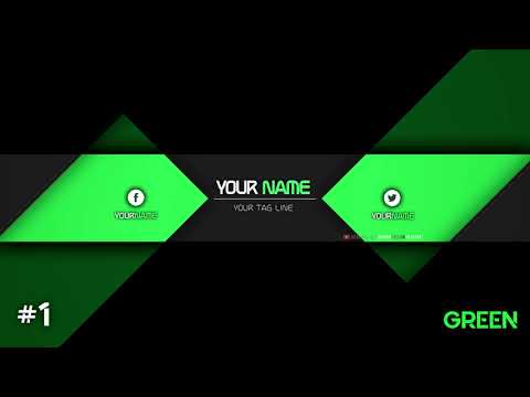 TOP 5 FREE YouTube Banner Templates #3 | YouTube Channel Arts (2020) | TheEditsLab