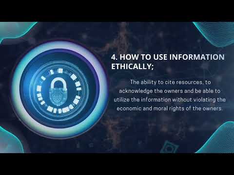 Competencies of Information Literate Individual & Information Literacy Landscape