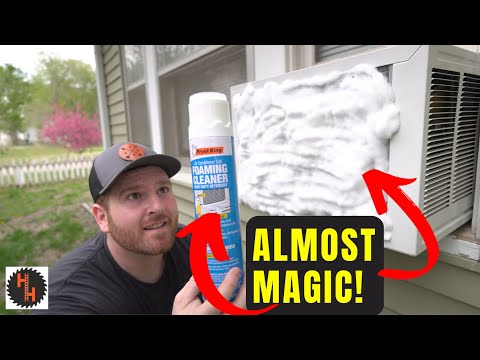 Clean Window AC the LAZY (but still effective) way!