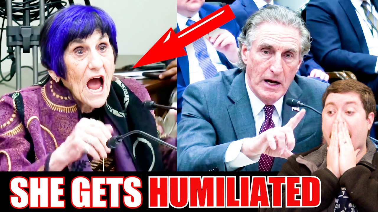 Rosa DeLauro LOSES IT when Doug Burgum FACT-CHECKS her over & over again