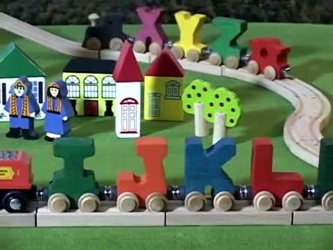 ABC Alphabet Train Music Video Song | Children Learn Letters Phonics | James Coffey