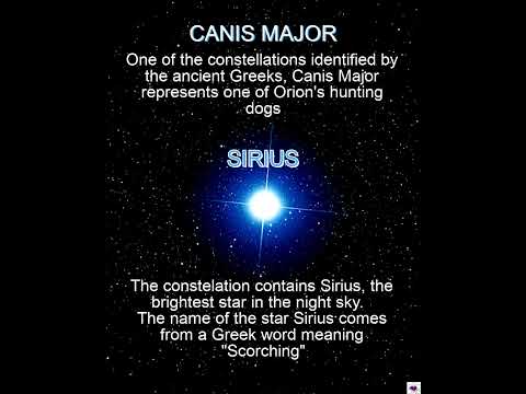 Canis Major & Sirius