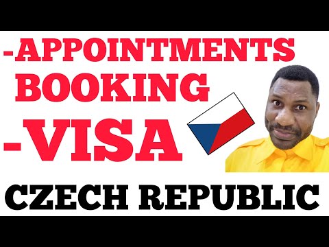 VISA APPLICATION AND APPOINTMENTS TO CZECH REPUBLIC 🇨🇿2023