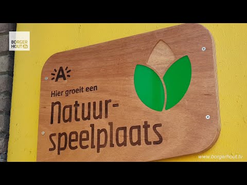 Borgerhoutse school heeft eerste klimaatvriendelijke schoolpoortbord van Antwerpen (video)