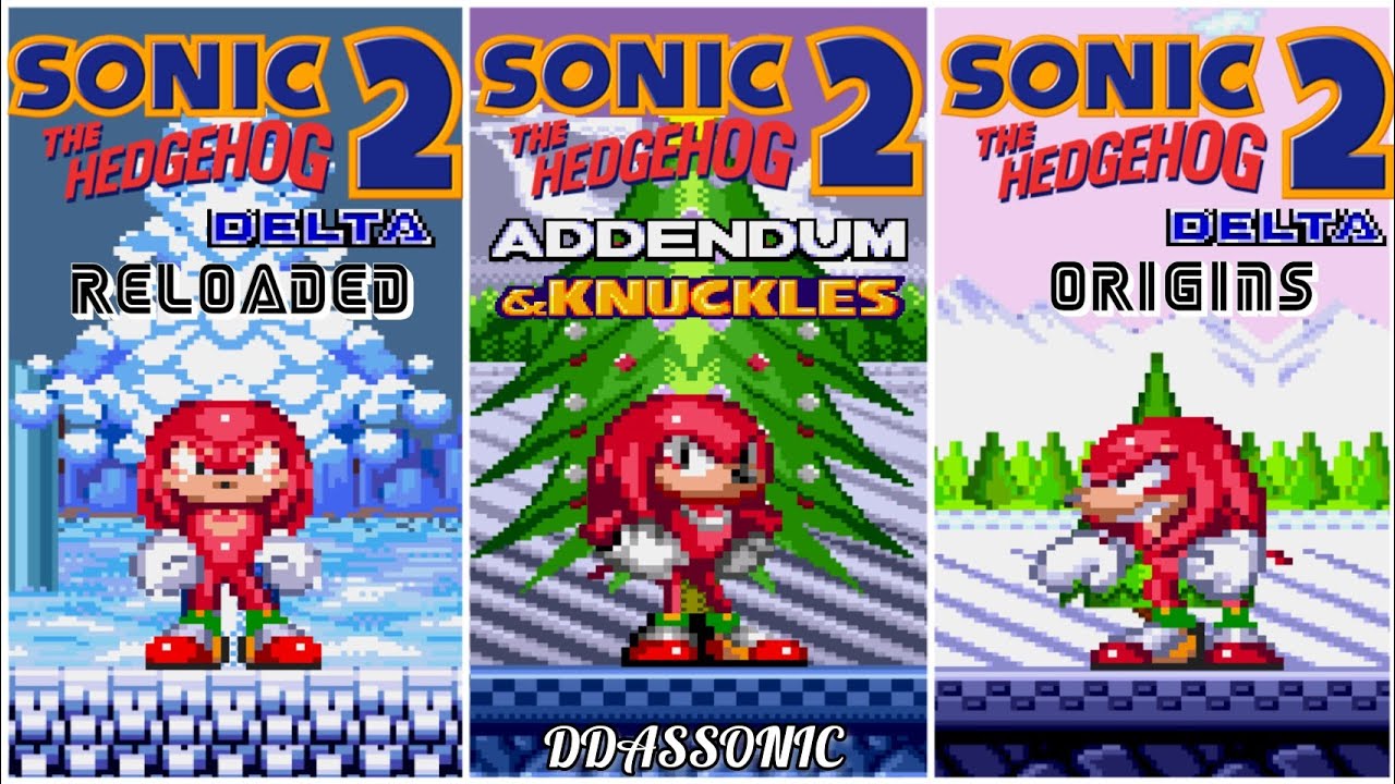 Winter Zone Variations & Knuckles • Sonic Hack