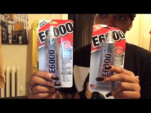 HOW TO GLUE ON STONES / E6000 GLUE & MORE! - ClassicRoyalty