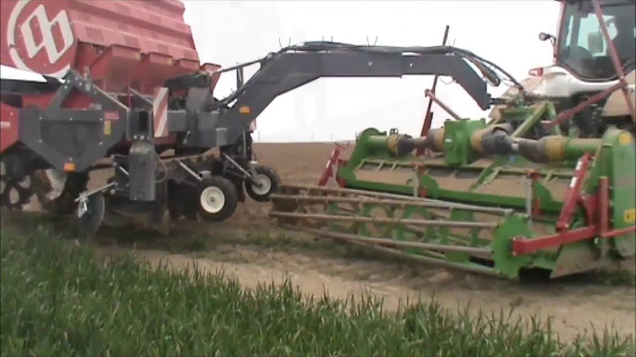 APH Field equipment: Miedema MS4000 belt planter + Baselier rotary cultivator 4FKBW310