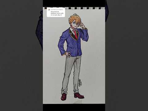 Aquamarine Hoshino, speed drawing #anime #drawing #ohsinoko #art #animeart #animedrawing #shorts #fy
