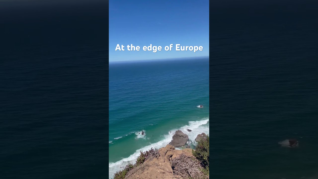Cabo da Roca Portugal Sintra Europe's most western point #lisbon #portugal #sintra #atlantic #europe
