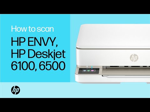 How to scan | HP ENVY & HP DeskJet Ink Advantage 6100 and 6500 printer series | HP Support