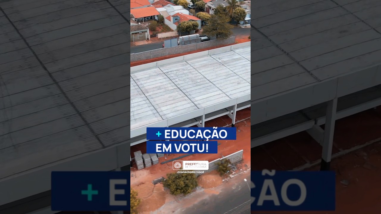 Mais educação na nossa cidade!