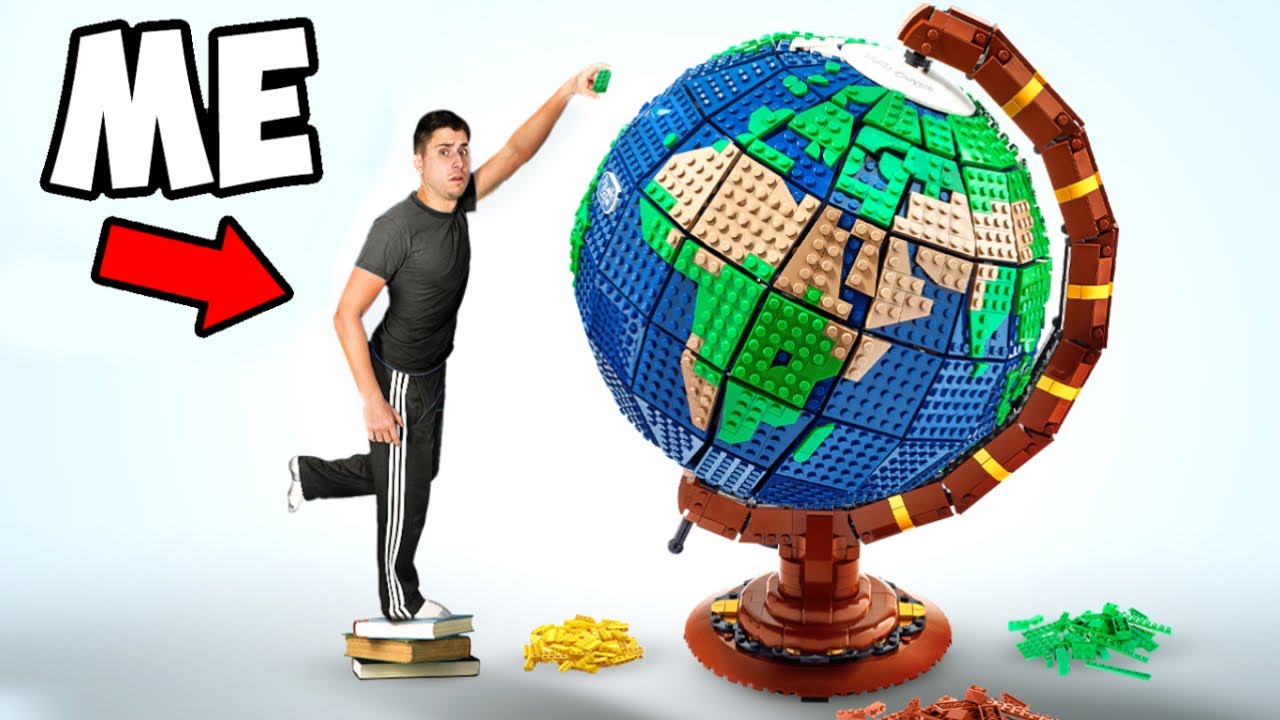 Building a Lego Globe: A Journey Across Continents | Galaxy.ai