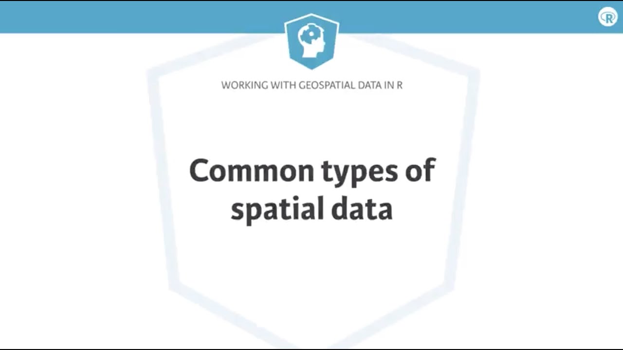 R Tutorial: Common types of spatial data