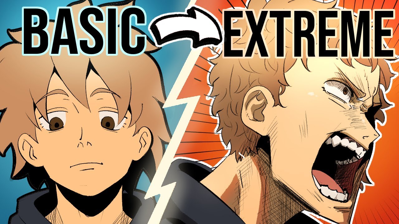 How to Draw Anime Expressions – Basic to Extreme