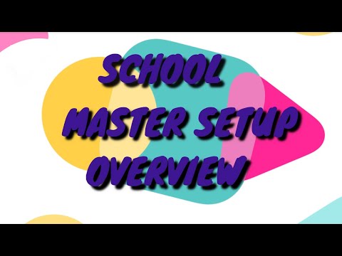 Master Setup Overview in English – Complete School Management ERP ...
