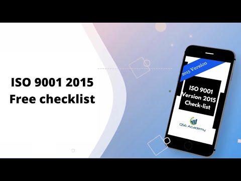 ISO 9001 2015 Free Checklist