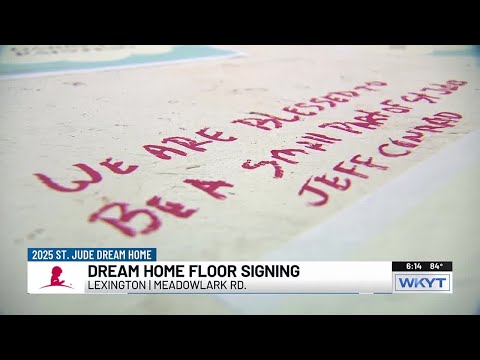 2025 St. Jude Dream reaches floor signing milestone