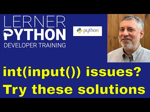 How to take int input in Python — safely and correctly
