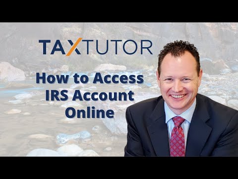 How to Access IRS Account Online