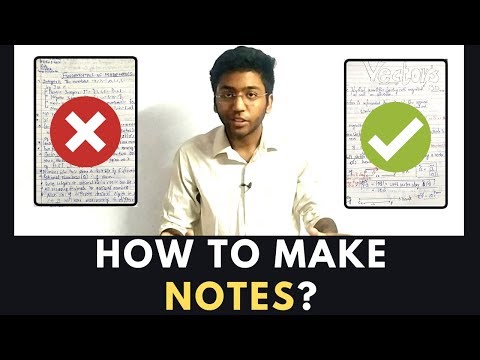 How To Make Notes? | Must Watch For All Students Studying Online