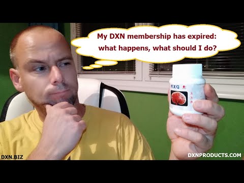 My DXN membership has expired: what happens, what should I do?