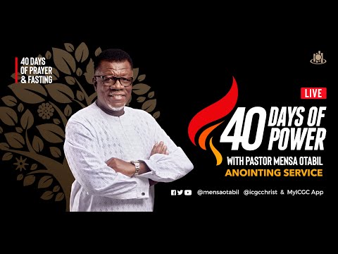 40 Days of Power Anointing Service - Live