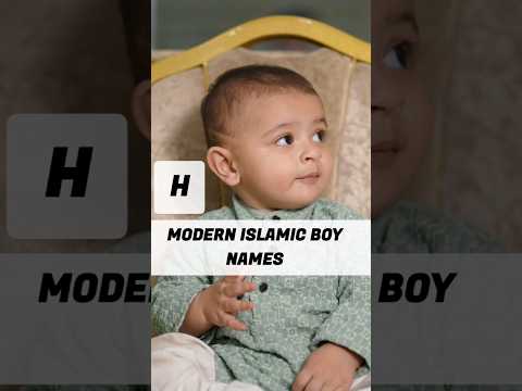 Modern Muslim boy names starting with letter H #allaboutmomnbaby #ytshorts #shorts #names