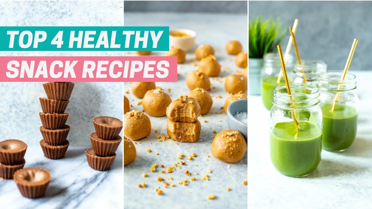 THE BEST MEAL PREP SNACK RECIPES   | 4 Easy + Healthy Snacks You Can Make Yourself
