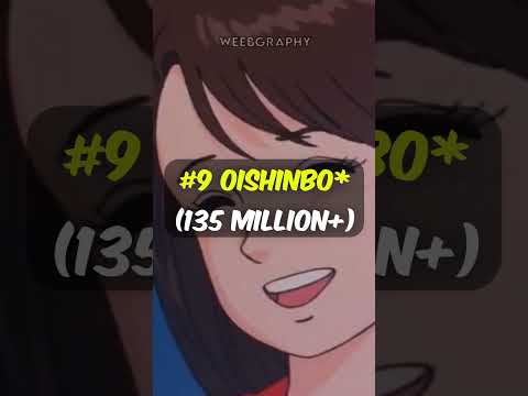 10 BEST SELLING MANGAS OF ALL TIME #shorts #onepiece #manga #anime