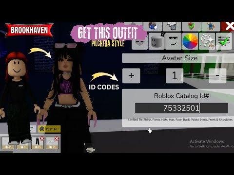 🔥 HOT PINK & BLACK PILCHERA OUTFIT CODES for Brookhaven 🖤💖 | Roblox Aesthetic Look!