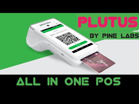 PLUTUS ANDROID POS DEVICE|| ALL IN ONE MACHINE BY PINE LABS#PINELABS