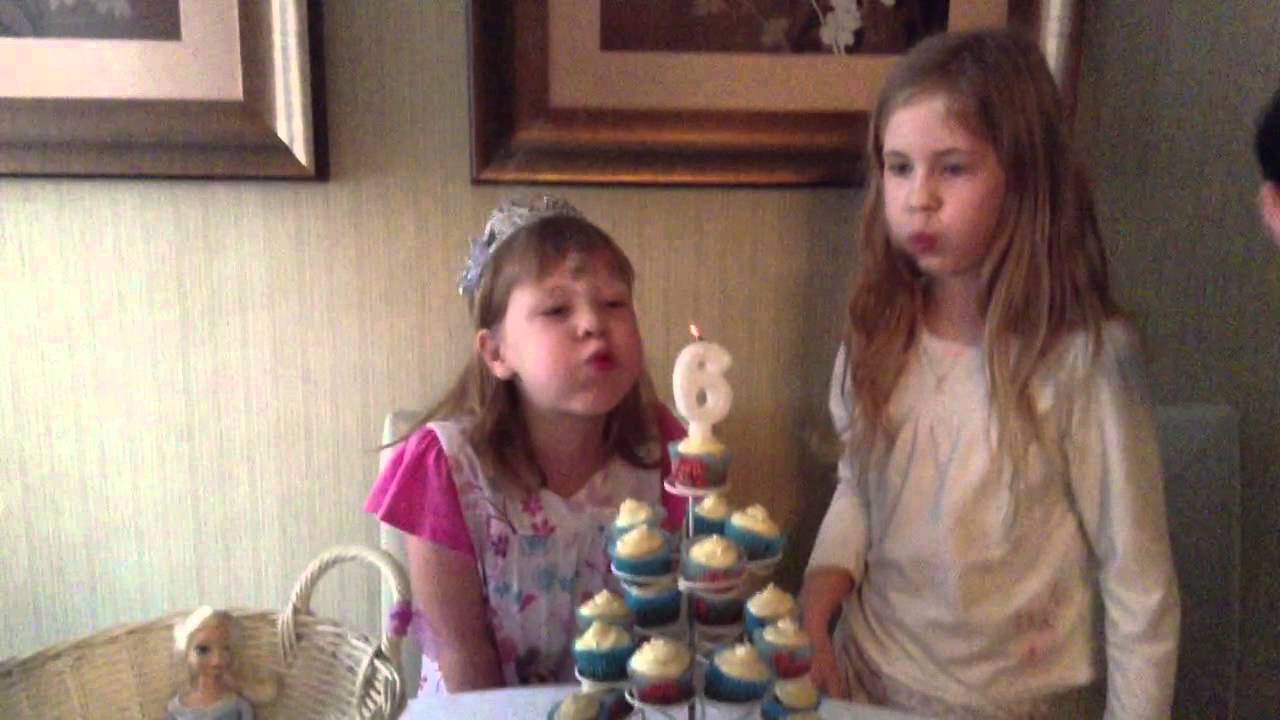 Julia's 6th Birthday morning - take 2