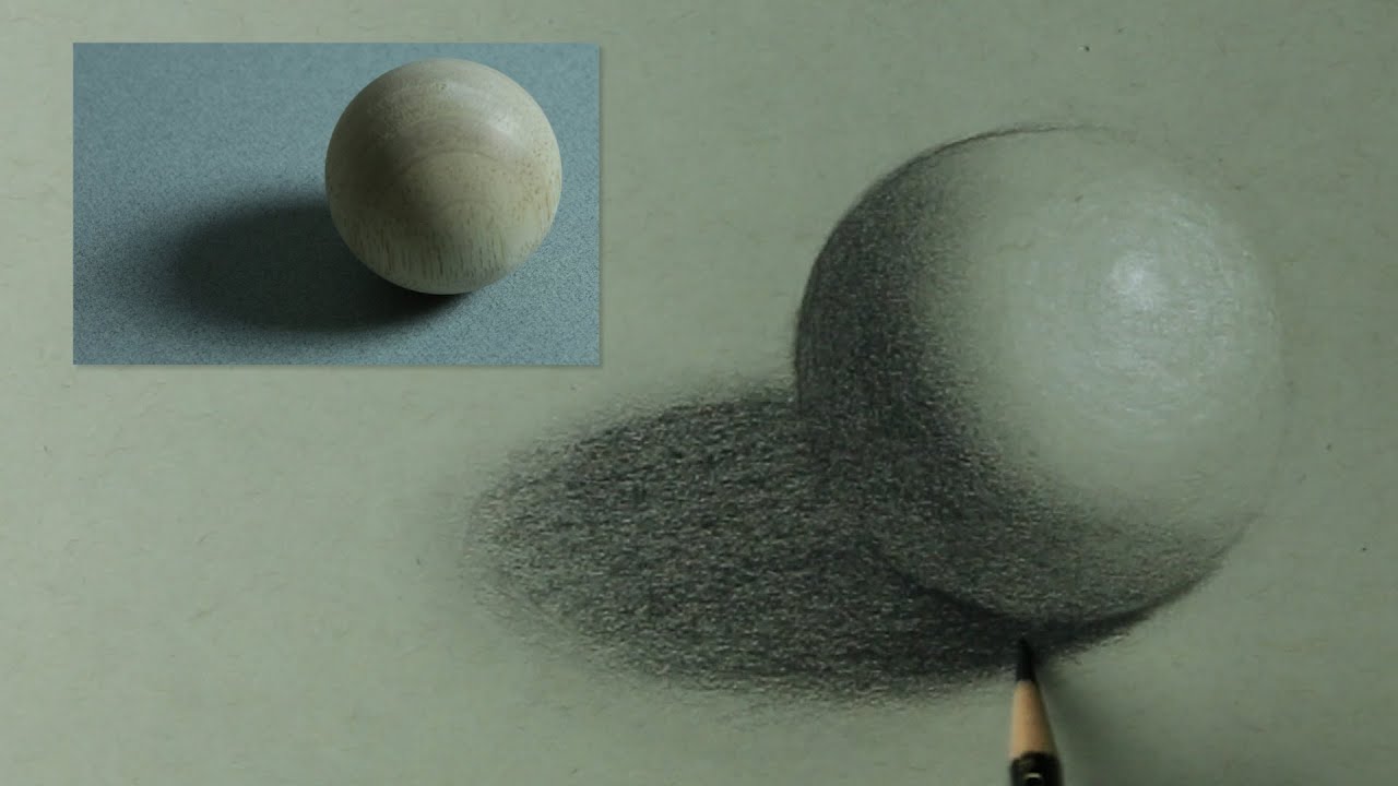 FREE Drawing Basics Course (17/17) - Shading a Sphere on Toned Paper
