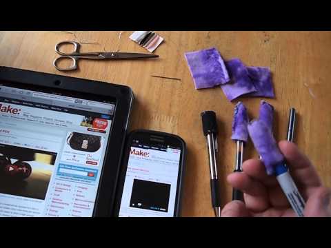 Conductive Thread – Pen Stylus | How 2 Today