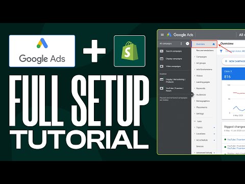 How to Run Google Ads for Shopify 2025 (Full Setup & Tutorial)