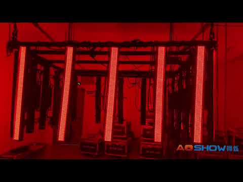 Stage Event Lighting Each 500Watts Waterproof DMX512 RGBW LED Strobe Bar