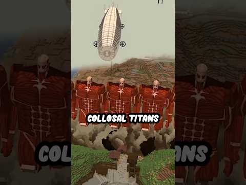 We Made The Rumbling in Minecraft