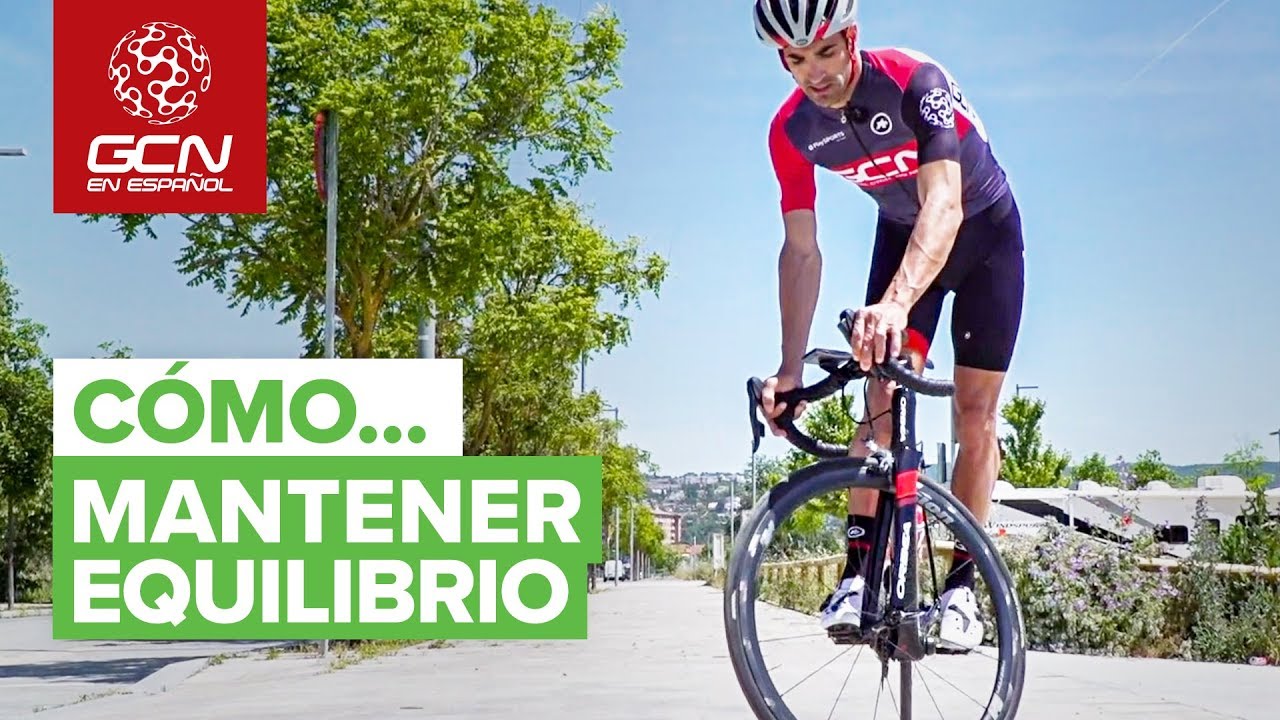Cómo mantener el equilibro en tu bici