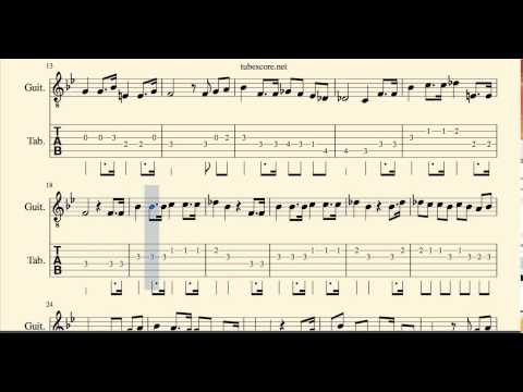 Argentine National Anthem Tab Sheet Music for Guitar