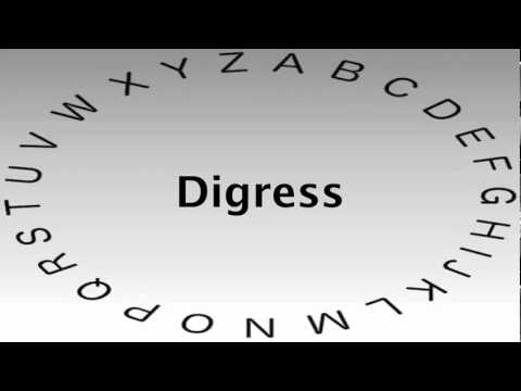 SAT Vocabulary Words and Definitions — Digress