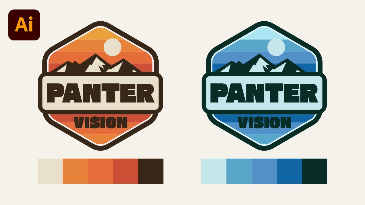 How to Use the Color Theme Picker in Illustrator