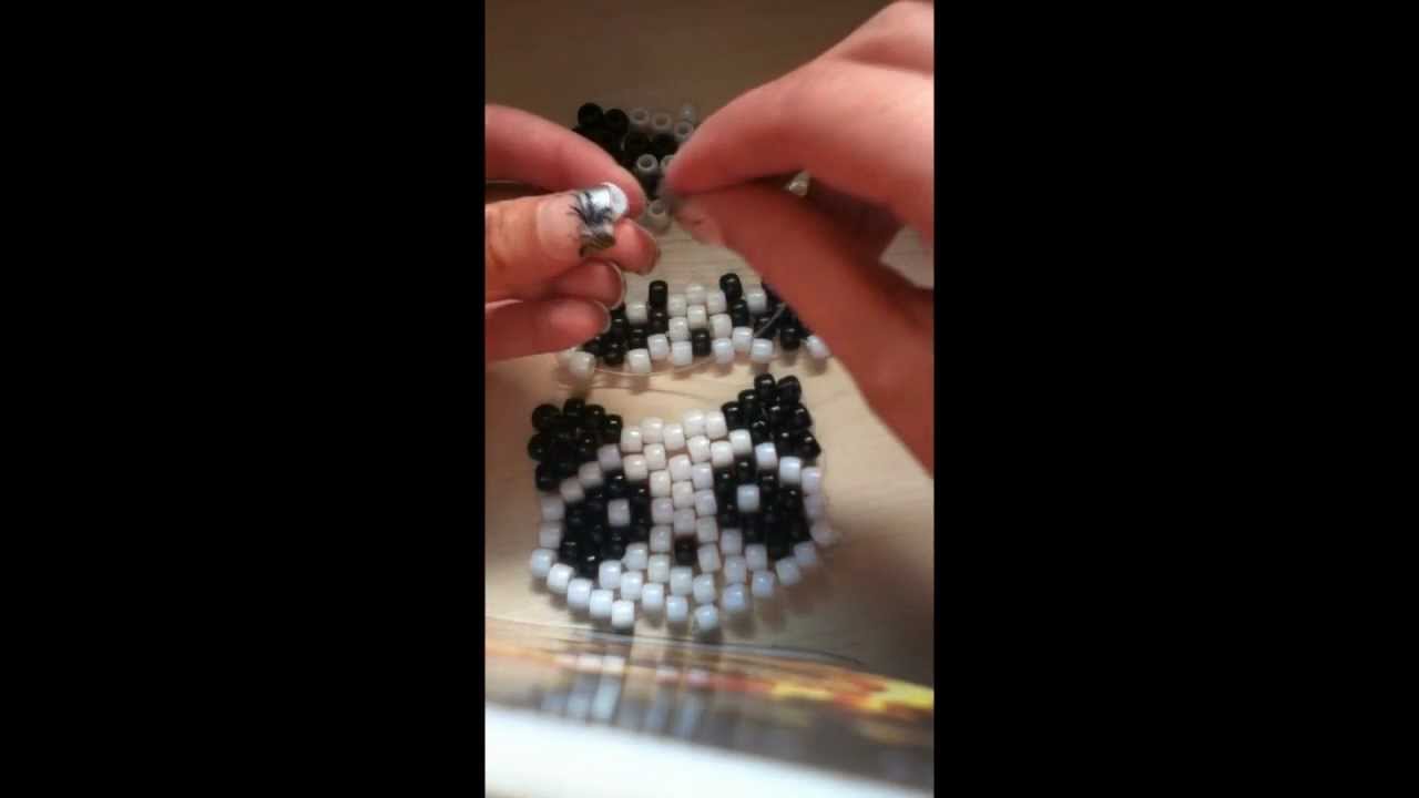 Kandi Panda Bear Tutorial  Part 2
